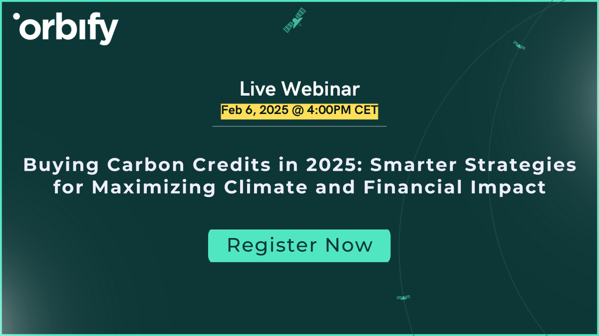Webinar: Buying Carbon Credits in 2025 | Orbify
